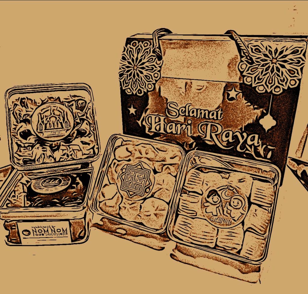 5 Pilihan Kotak Kuih Raya yang Menarik - Uniklist